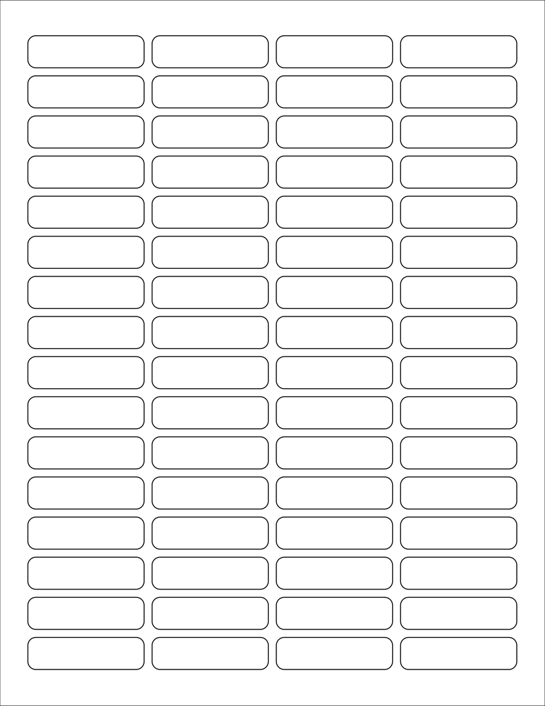 Printable Rectangle Labels Printable World Holiday