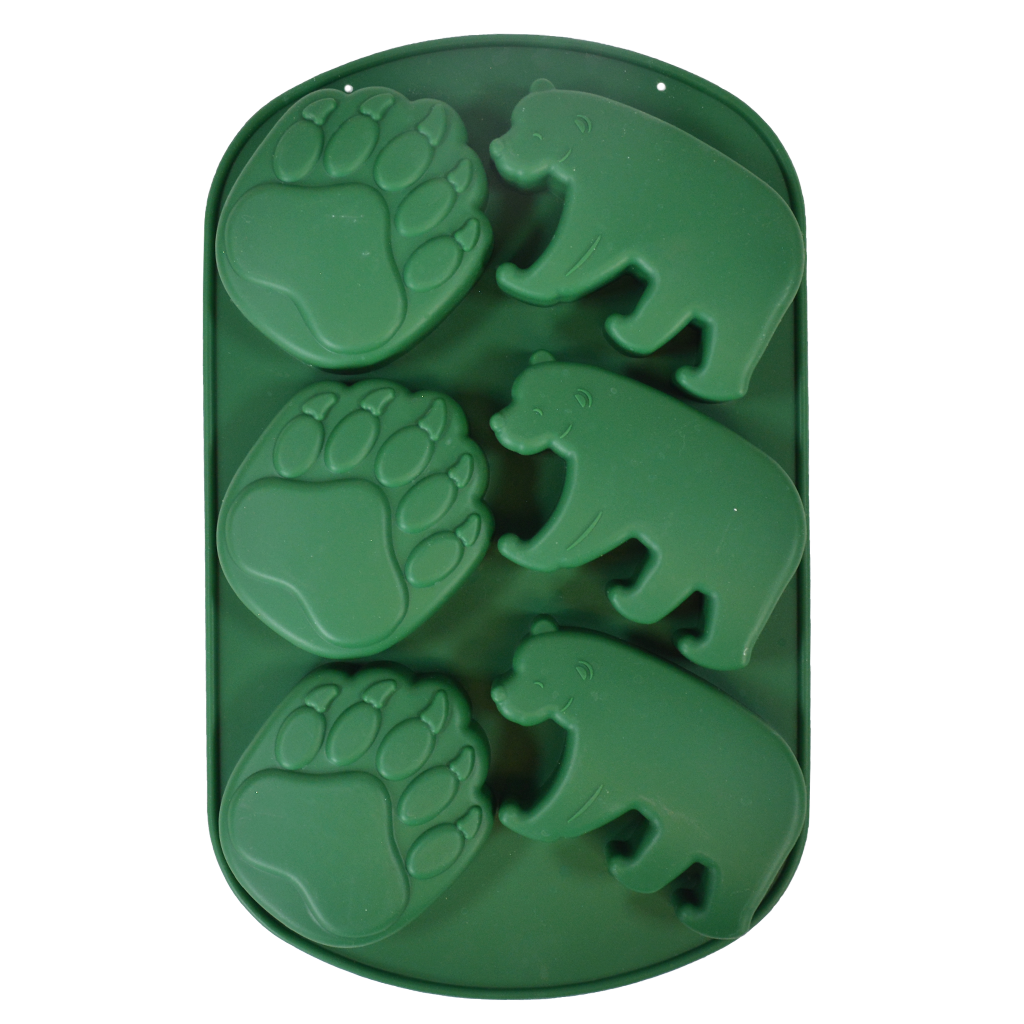 Wilton Bear And Paw Silicone Mold Crafter s Choice