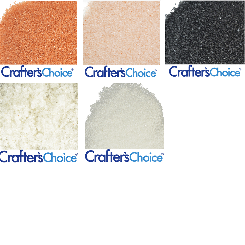Salt Sample Set - Small Grain - Crafter's Choice - Sample Set - for ...