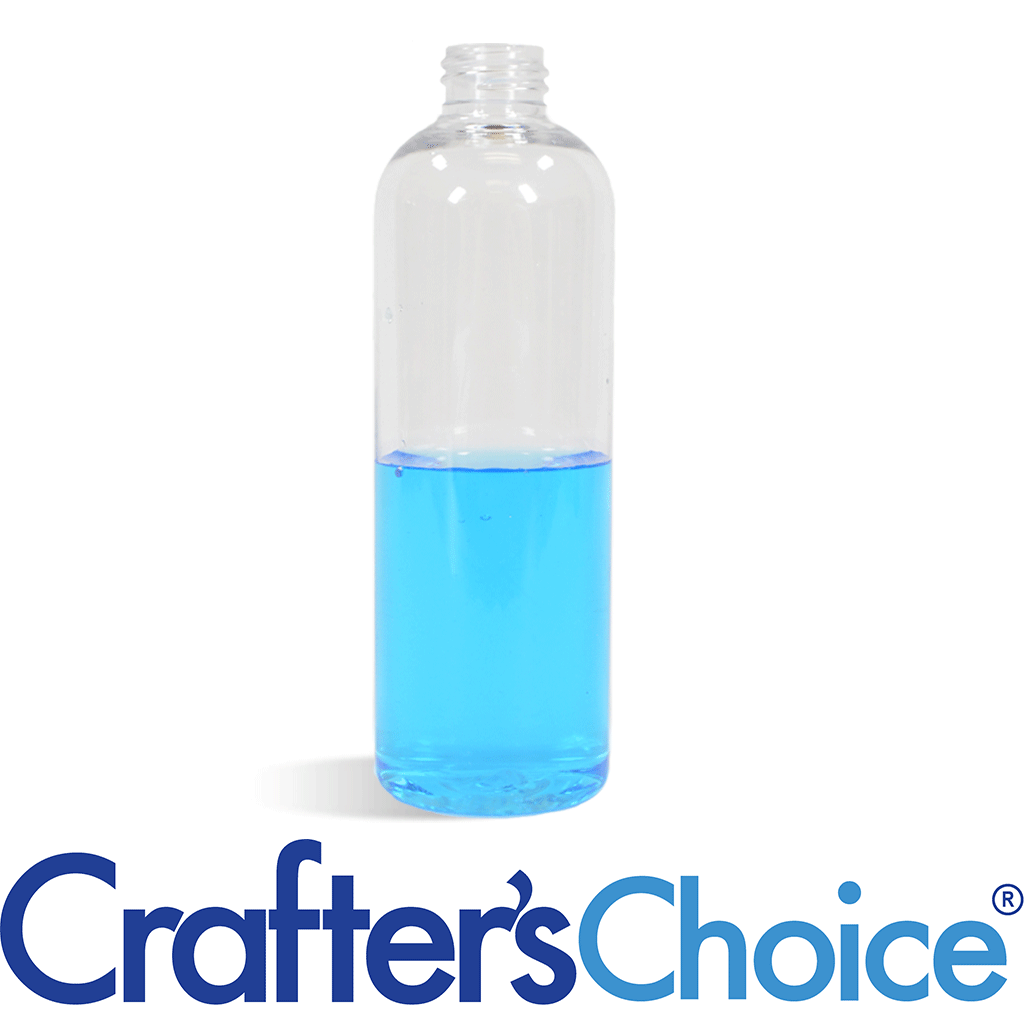 16 oz Clear Round Bullet Plastic Bottle - 24/410 - Crafter's Choice ...