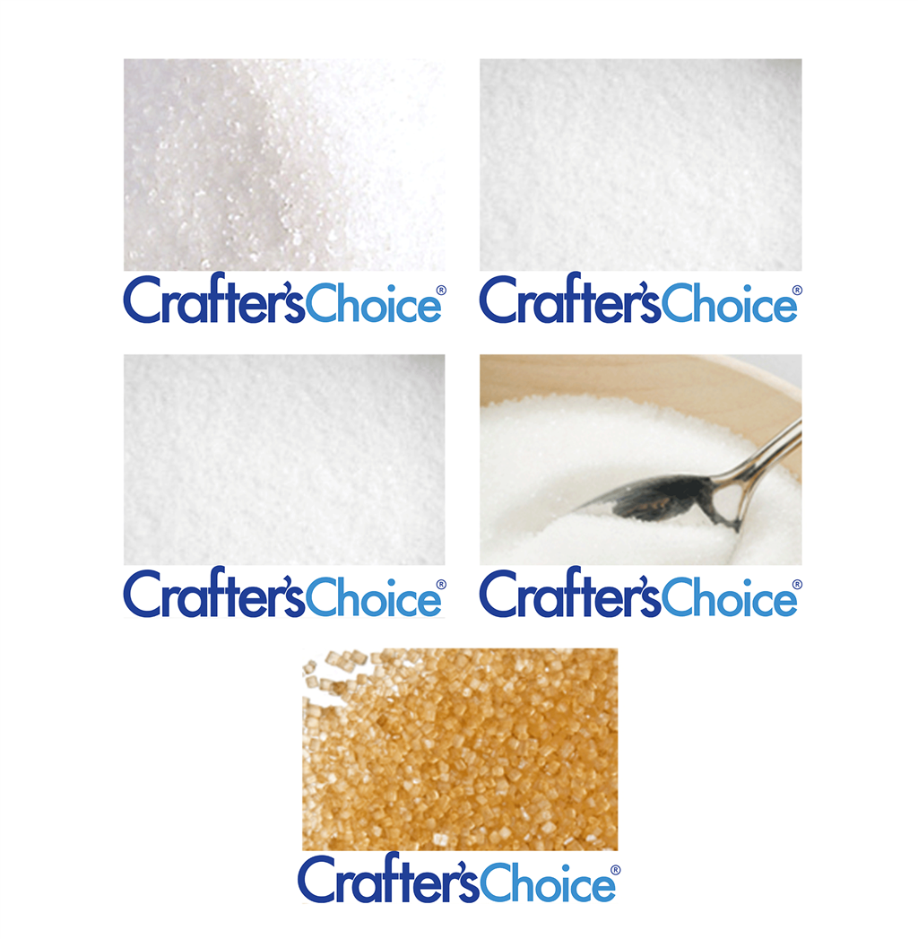 Salt & Sugar Sample Set - Sample Set - for Soap & Candle Making - 1 set ...